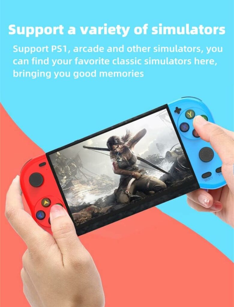 CZT new 5.1-inch handle appearance video handheld game console portable ...